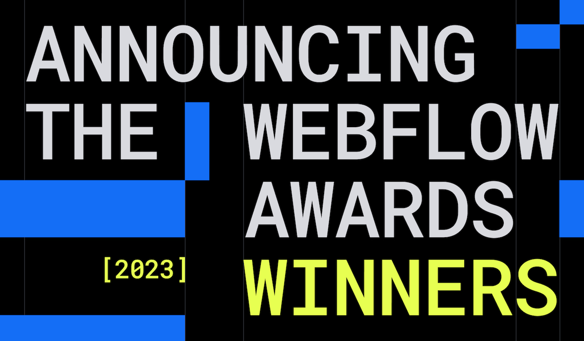 Announcing the 2022 Webflow Awards Winners | Webflow Blog
